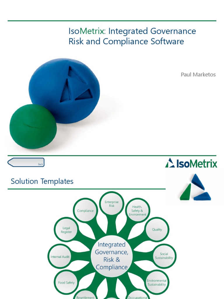 IsoMetrix: GRC Software for Enterprises | PDF | Business | Economies