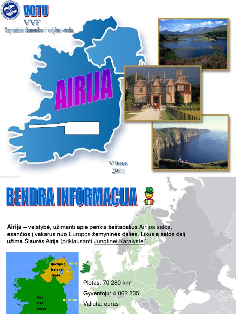 Airija Prezentacija | PDF