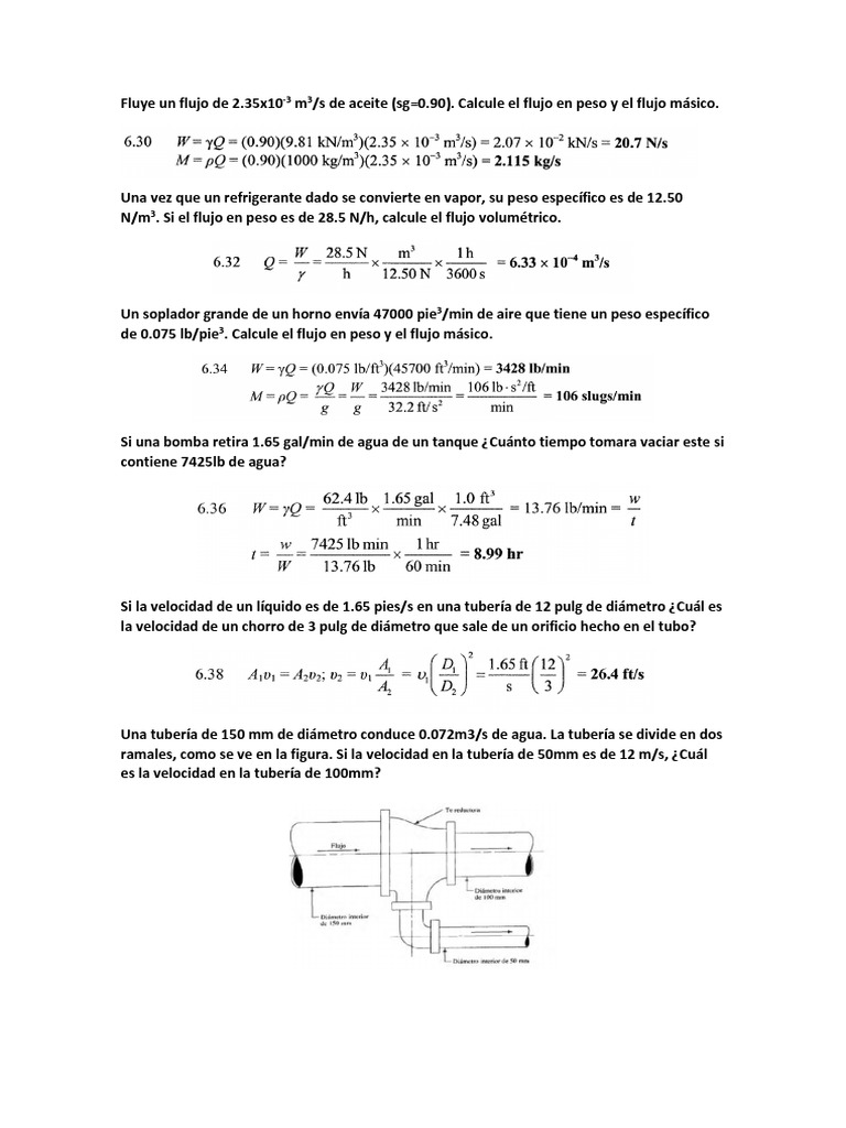 Ejercicios Mecanica de Fluidos (1)