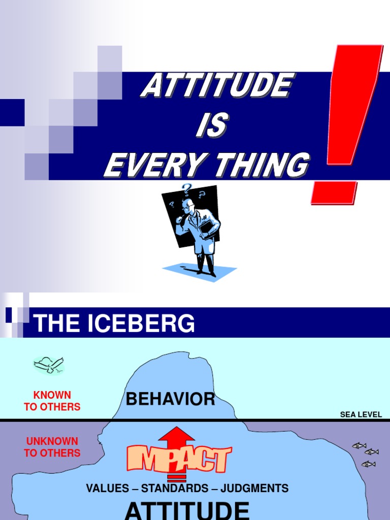 Attitude Is Everything Pps Pdf Attitude Psychology Forgiveness