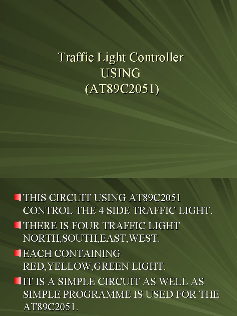 Traffic Light Controller | PDF