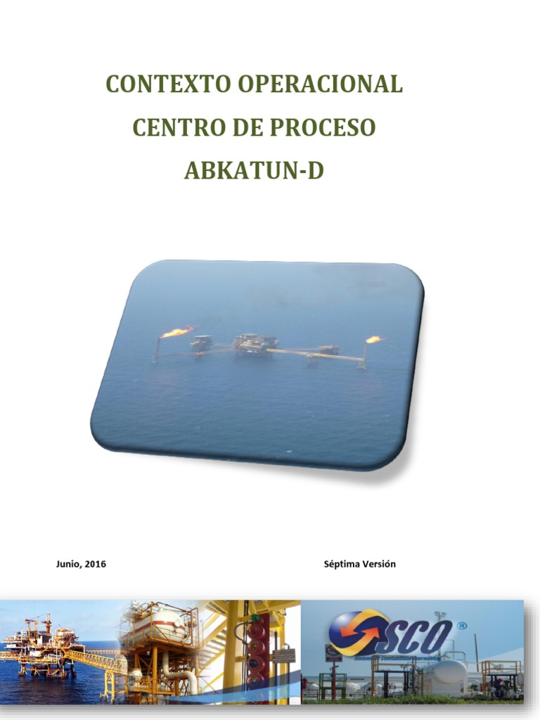 Contexto Operacional ABK-D-2016 - V 7 | PDF | Turbocompresor | Petróleo