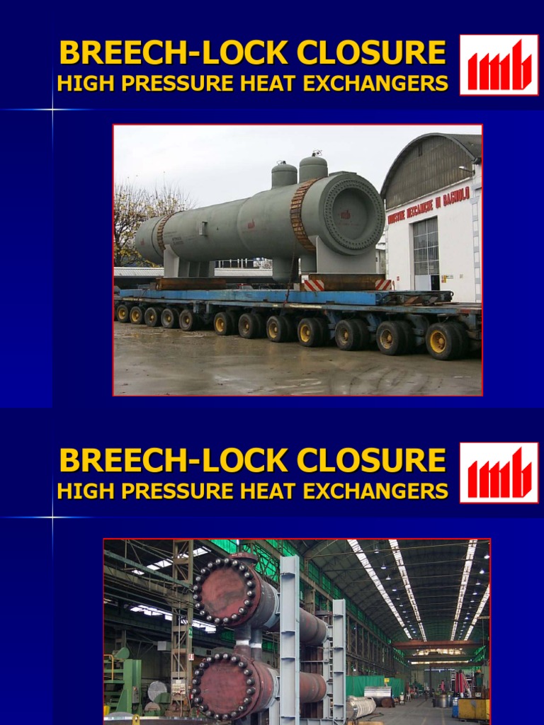 BREECH LOCK Presentation Dec2004 Tcm24 226146 | PDF | Heat Exchanger ...