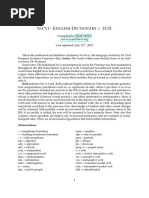 Na'vi Language Quick Start Guide | PDF