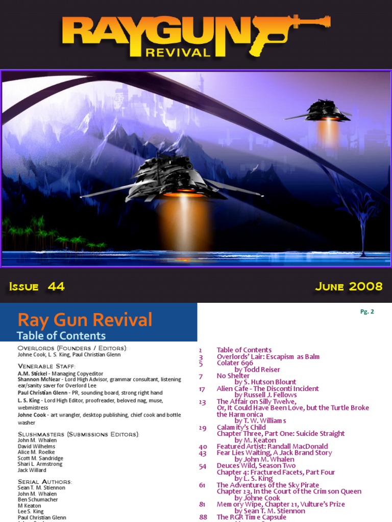 Ray Gun Revival Magazine, Issue 44 | PDF | Hand | Irony