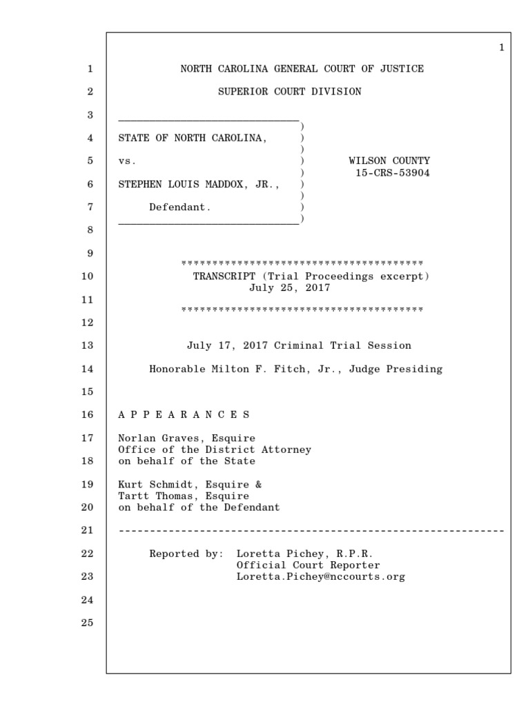 Randall Murphy Voir Dire | PDF | Courtroom | Witness