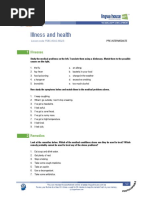 Illness and Health Vocabulary Guide | PDF | Medical Specialties ...