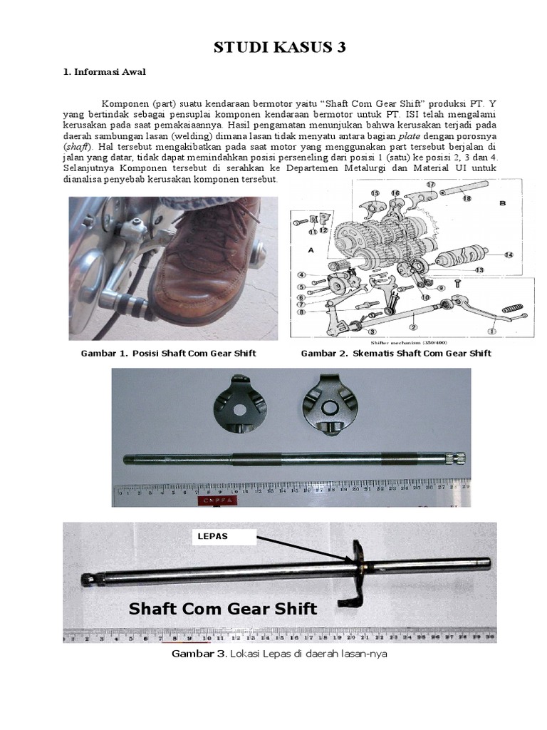 Shaft Patah | PDF | Sains & Matematika | Teknologi & Rekayasa