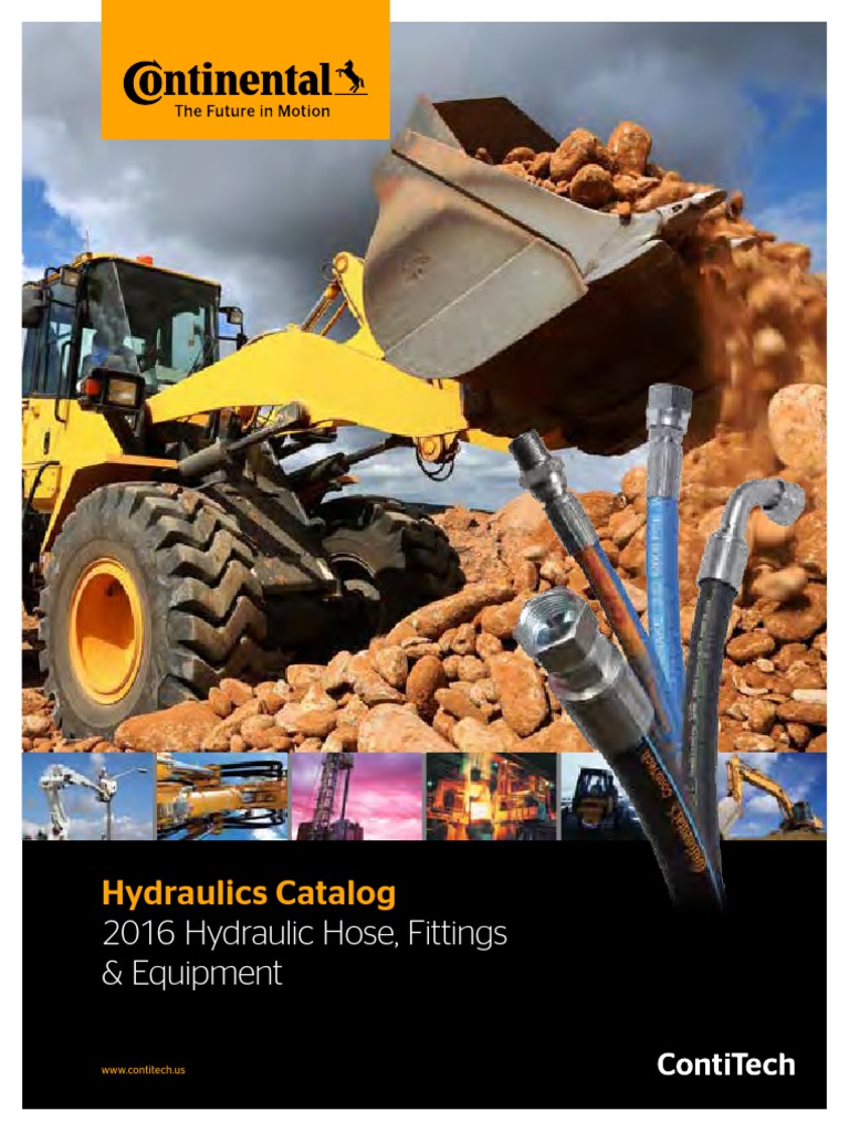 Conti USA IFS Hydraulic Hoses Fittings Catalog 2016 | PDF | Pipe (Fluid ...