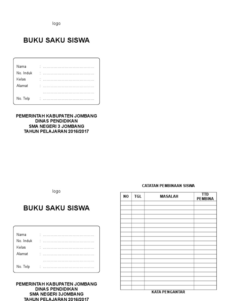 Buku Saku Siswa | PDF