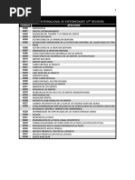 Codigos Cie 10 | PDF