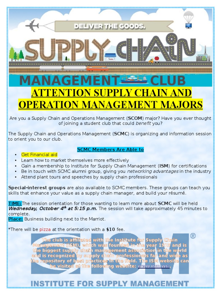 Supply Chain Flyer | PDF