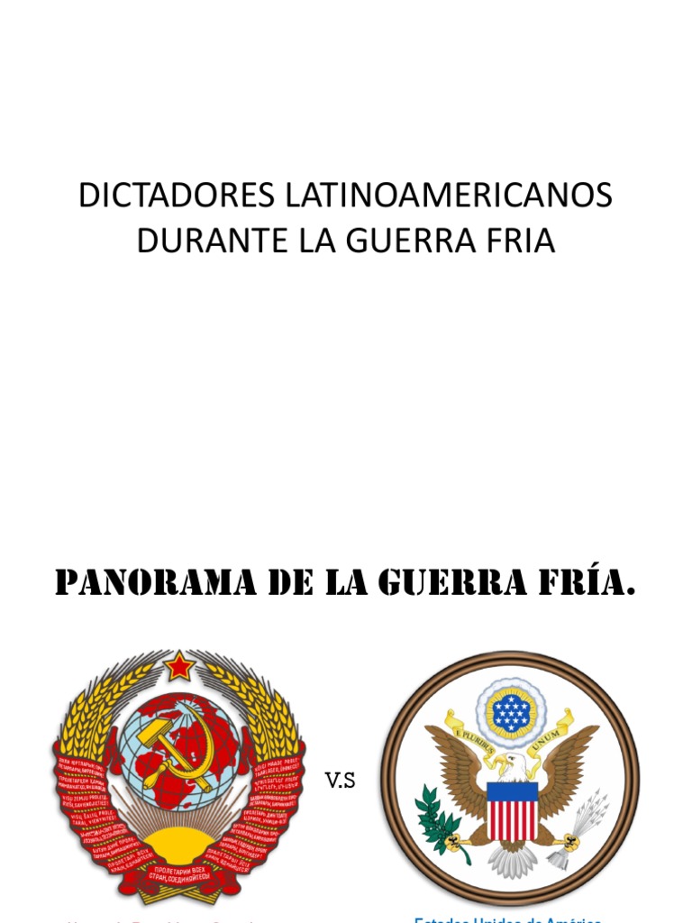Dictadores Latinoamericanos Durante La Guerra Fria | PDF | Cuba | Ecuador