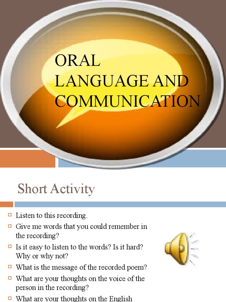 Lesson C-B. Language | PDF | Speech | Communication