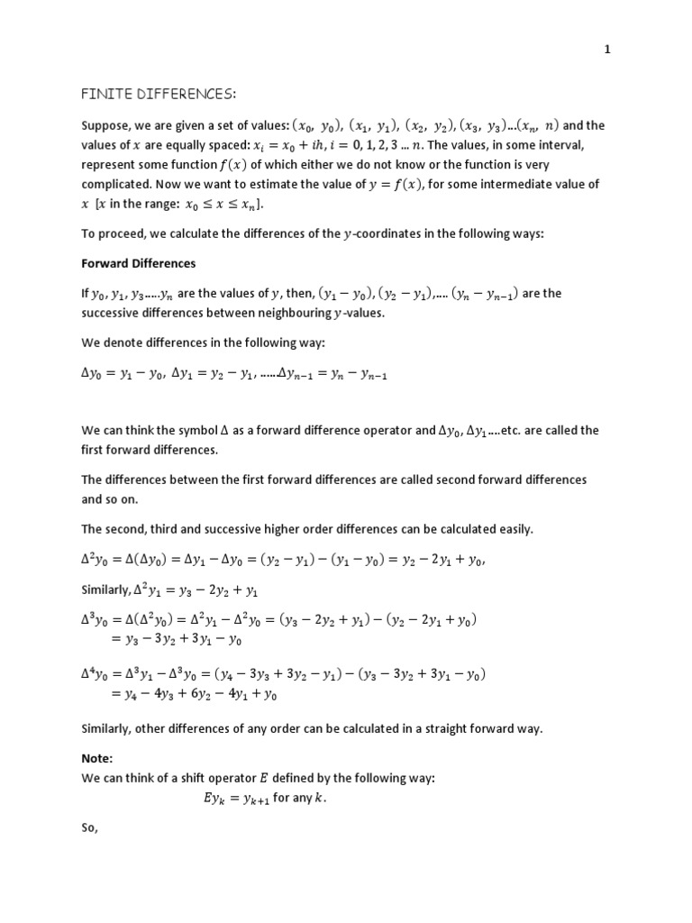 Python 3 PDF | PDF | Interpolation | Finite Difference