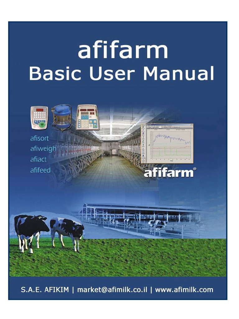 AfiFarm User Manual: Herd Management Tools | PDF | Dairy Farming | Dairy