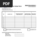 Form Checklist Kompresor PDF | PDF