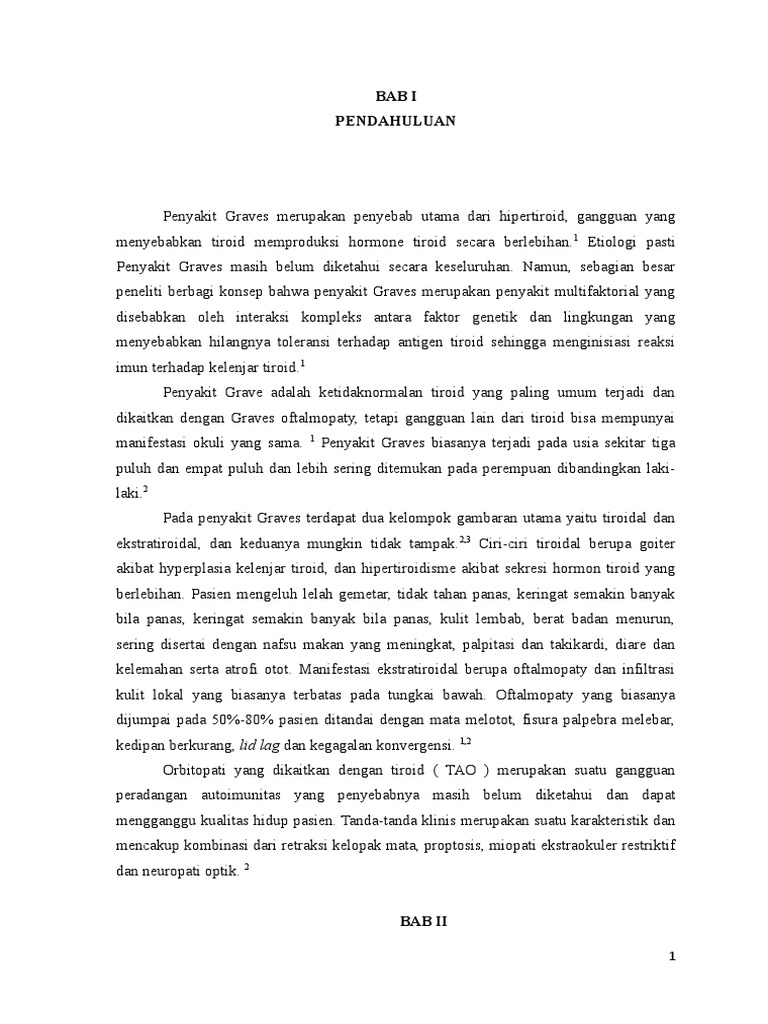 Lapkas Mata Agnes Graves Oftalmopati 2 | PDF