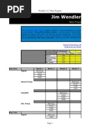 Jonnie Candito 6 Week Strength Program