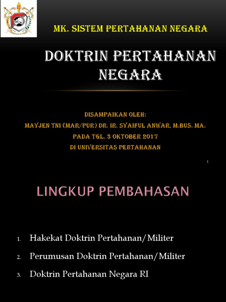 Doktrin Hanneg | PDF