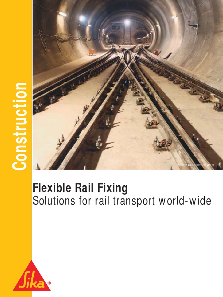 Flexible Rail Fixing | PDF | Track (Rail Transport) | Rail Transport