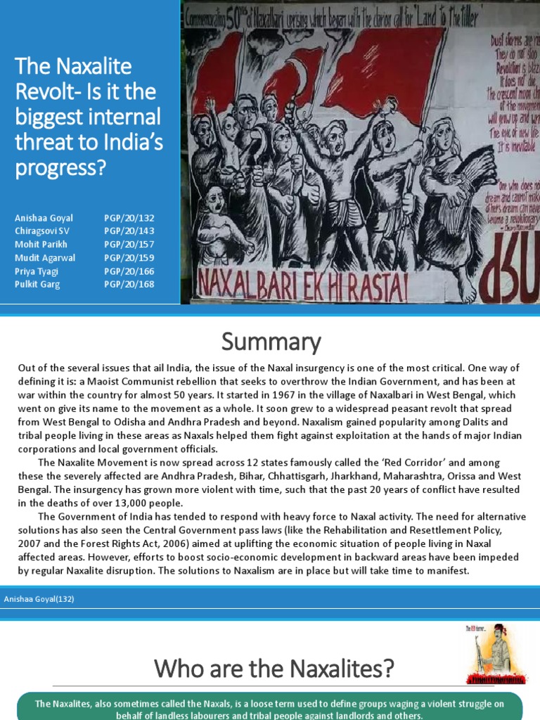 Naxalism in India | Politics