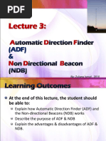 ADF System Overview for Aircraft Navigation | PDF | Antenna (Radio ...