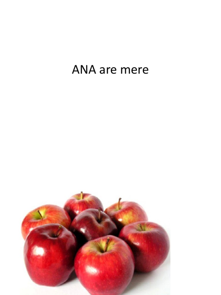 ANA Are Mere | PDF