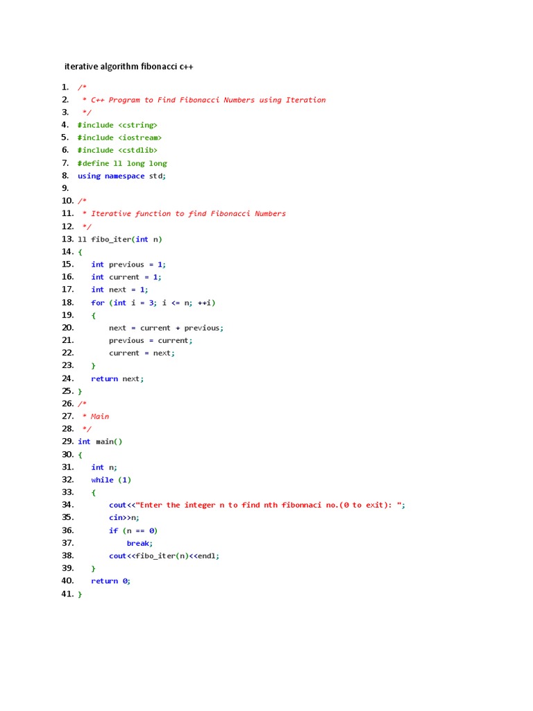 Fibonacci | PDF | Theoretical Computer Science | Computer Programming