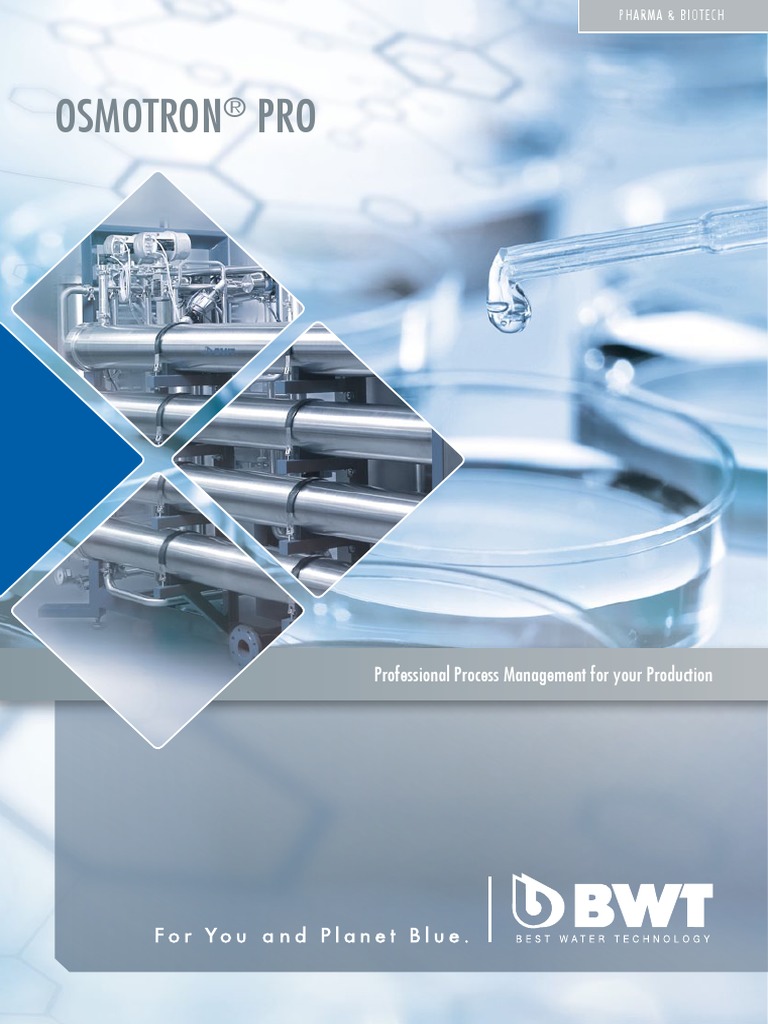 1740 Osmotron Broch en | PDF | Purified Water | Automation