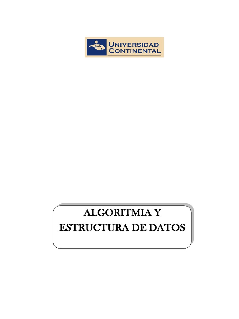 Introducción a los conceptos básicos de algoritmia y estructura de datos | PDF | Algoritmos ...