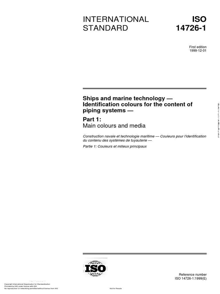 ISO - 14726-1-1999-Ships-and-Marine-Technology-Identification-Colours ...