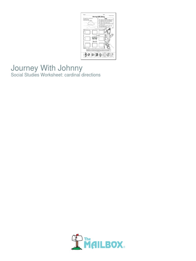 Social Studies Worksheet Cardinal Directions | PDF