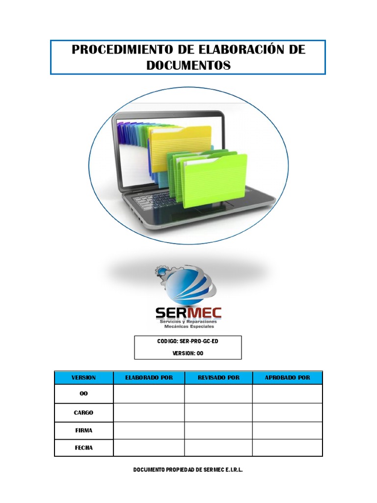 Procedimiento Elaboracion de Documentos | PDF | Gestión de la calidad ...