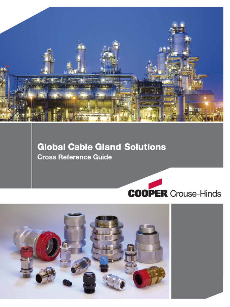 Cable Gland Cross Reference Guide | PDF | Building Engineering | Plumbing
