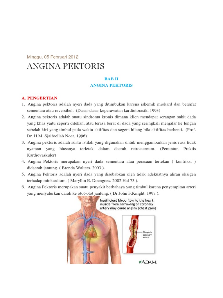 Pathway Angina P | PDF