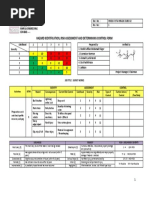 Mil STD 882 Modified Hazard Risk Matrix | PDF | Risk | Safety