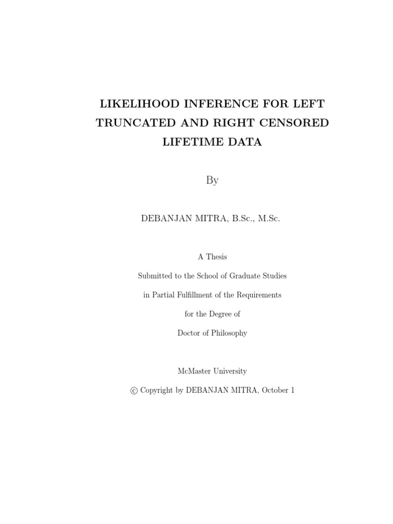 Likelihood Inference | Download Free PDF | Statistical Inference ...