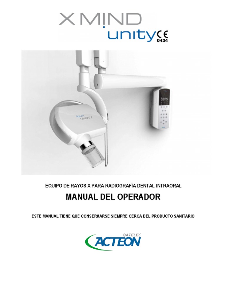 XMIND Unity Operator's Manual 1.3c ES-OfFICIAL | PDF | Rayo X ...