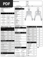 Upper Extremity ROM Measurement Chart | PDF | Anatomical Terms Of ...