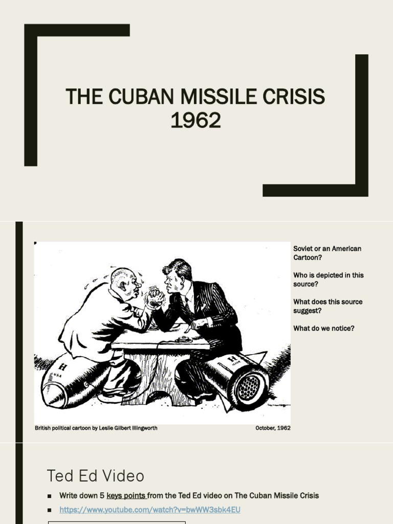 The Cuban Missile Crisis | PDF | Soviet Union–United States Relations ...
