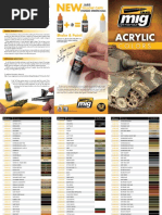 Tamiya Colour Chart | PDF | Conservation And Restoration Materials | Paint
