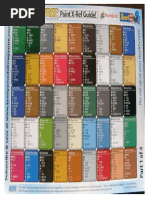 Revell Conversion Color Chart | PDF | Blue | Green