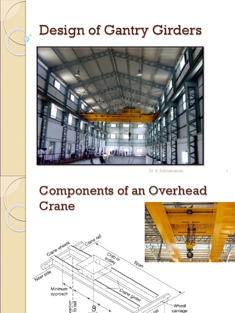 Gantry Girder Design Guide | PDF | Bending | Fatigue (Material)