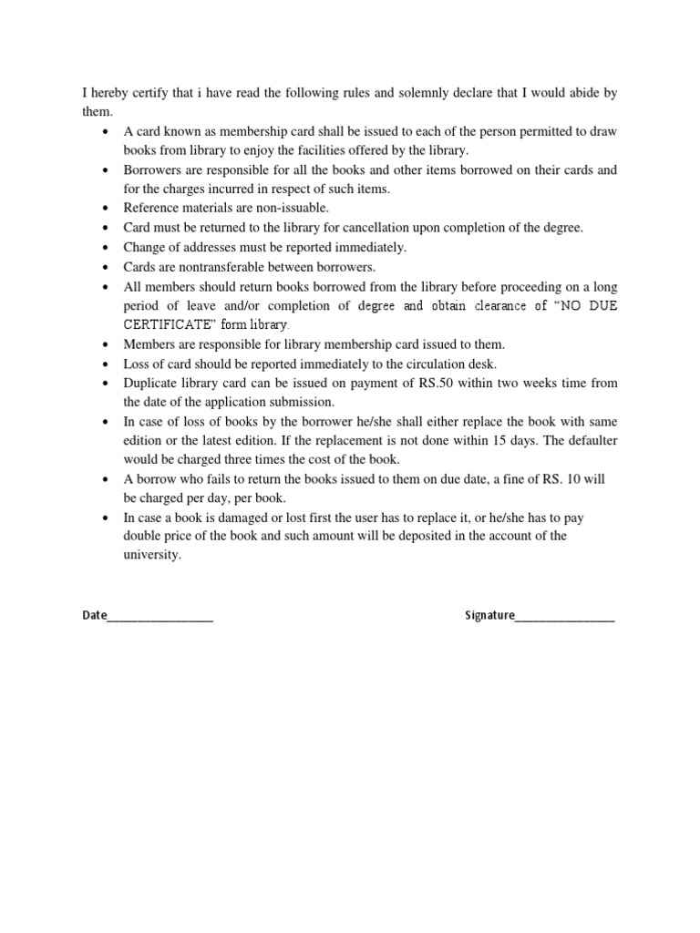 Circulation Policy | PDF | Finance & Money Management
