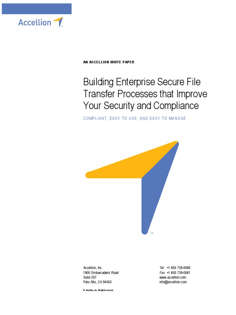 Building Enterprise Secure File Transfer Processes WP | PDF | Health ...
