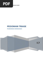 PEDOMAN TRIASE Di Puskesmas | PDF
