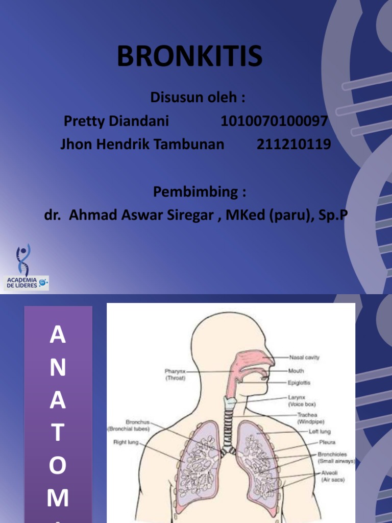 BRONKITIS | PDF | Kesehatan Holistik | Sains & Matematika