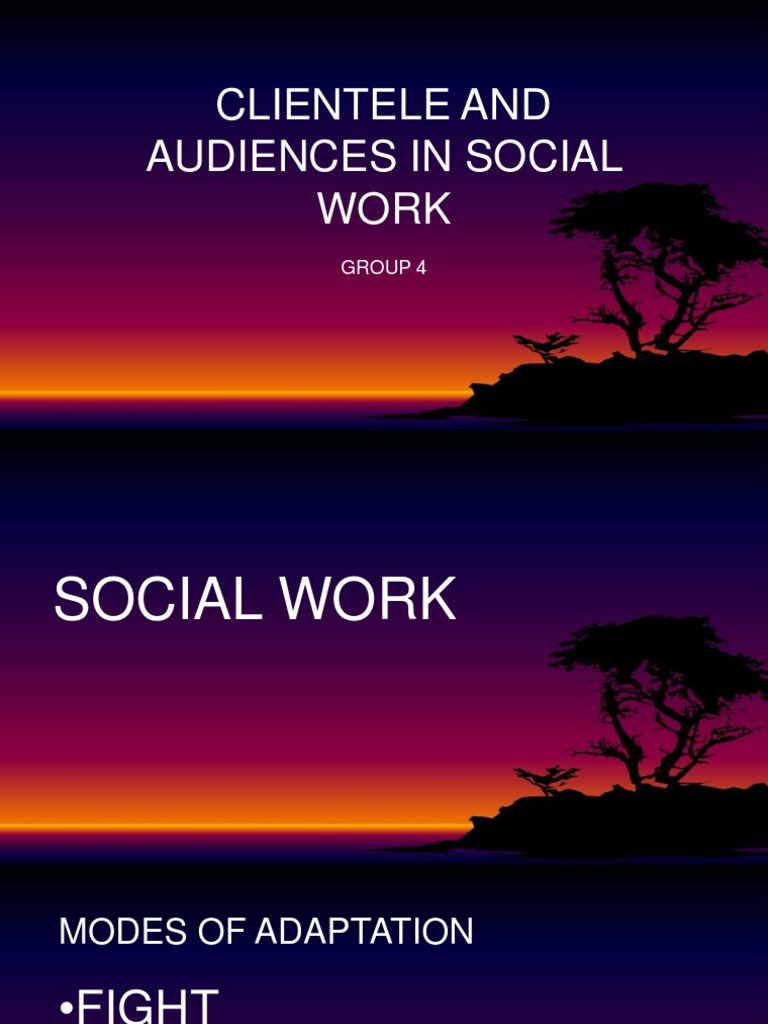 Clientele and Audiences in Social Work | PDF | Social Group | Community