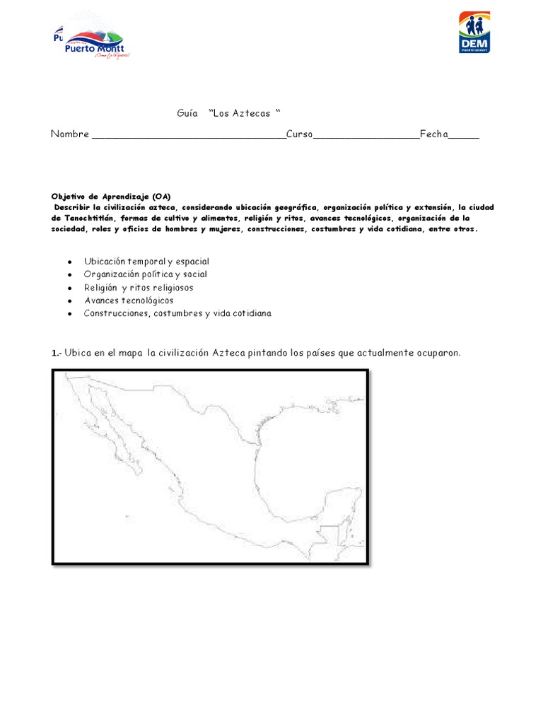 guía Aztecas | PDF | azteca | Nobleza